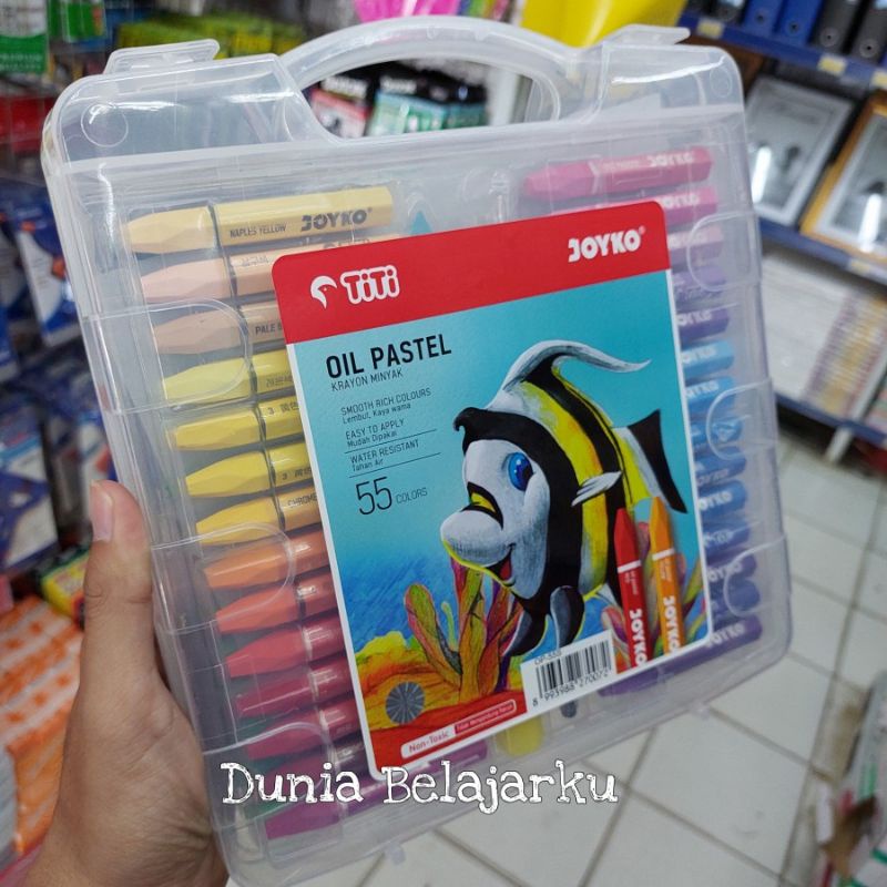 Jual CRAYON JOYKO/TITI BESAR 55 WARNA | Shopee Indonesia
