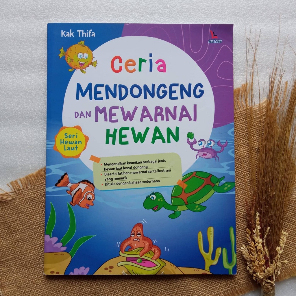 Jual Ceria Mendongeng Dan Mewarnai Hewan | Shopee Indonesia