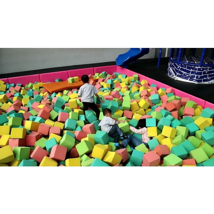 Jual Busa Kubus - Cubic Foam -Busa Playground | Shopee Indonesia