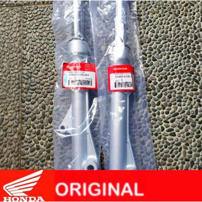 Jual ORIGINAL AS SHOCK DEPAN PLUS TABUNG HONDA BEAT KARBU HONDA VARIO ...