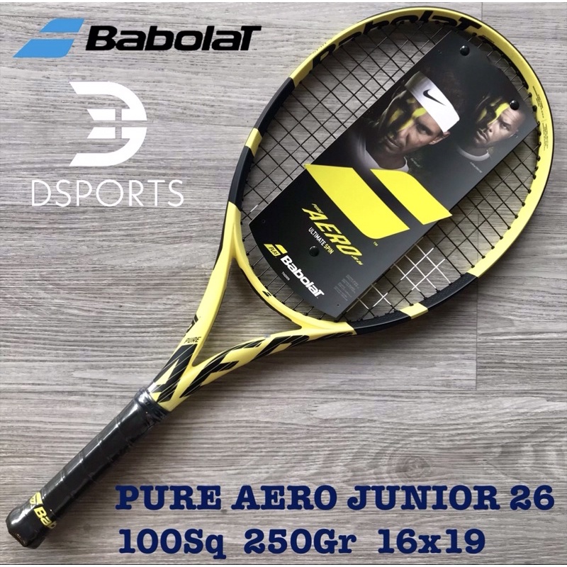 Jual Babolat Pure Aero Junior 26 JR Anak 250 g ( Racket Tennis Tenis Raket ) ORIGINAL | Shopee ...