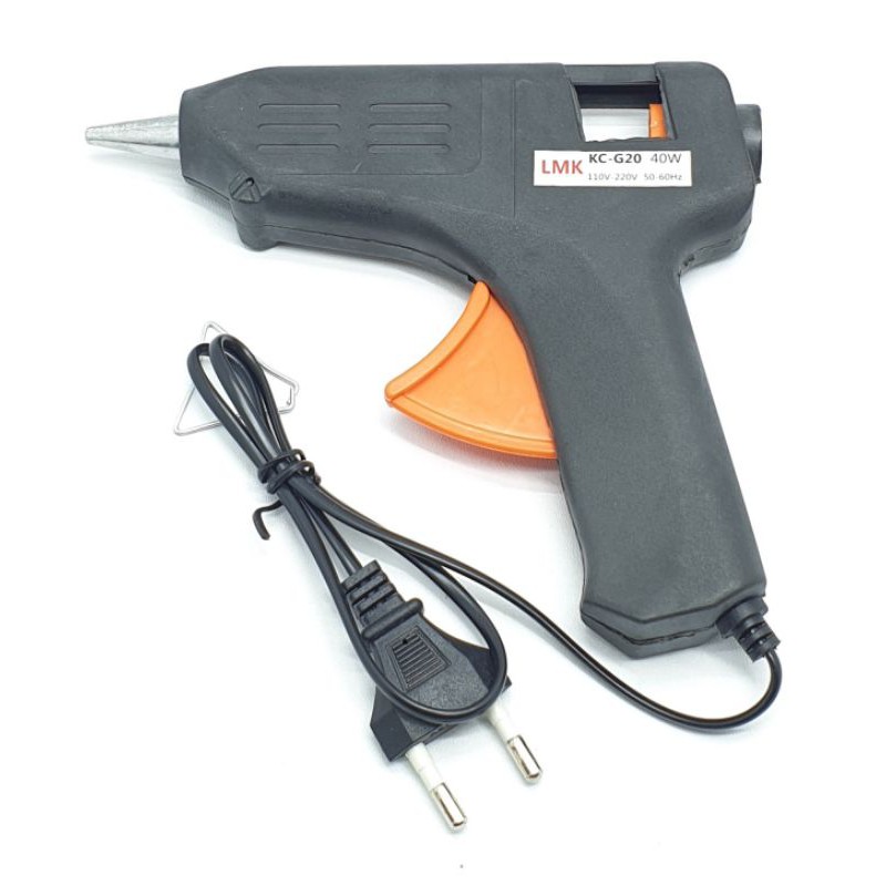 Jual LMK GG40W ALAT LEM TEMBAK 40W (Lem Bakar 11mm) / GLUE GUN 40W LMK ...