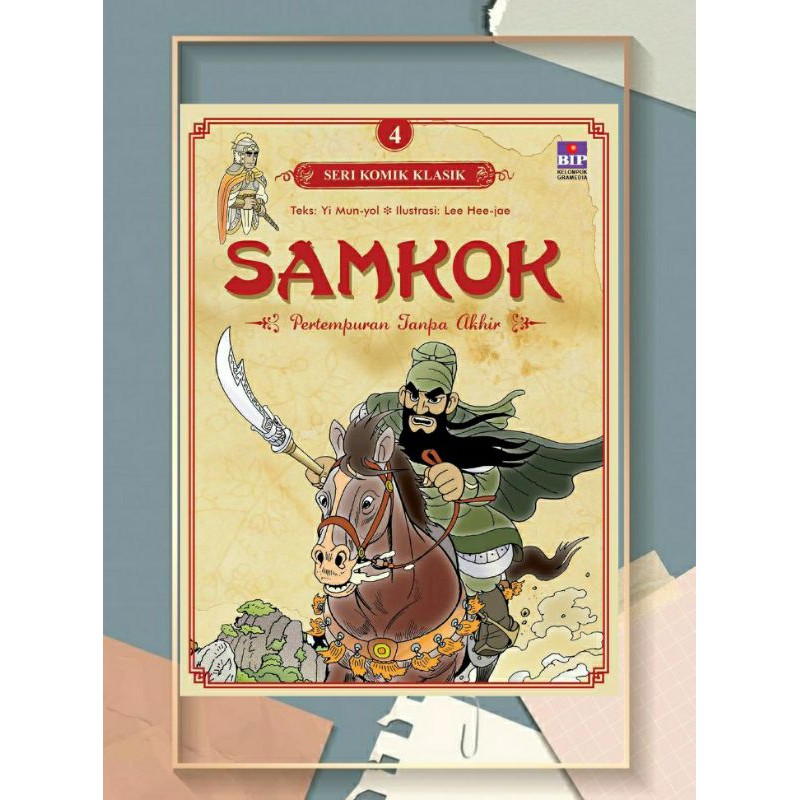 Jual SERI KOMIK KLASIK : SAMKOK 4 - PERTEMPURAN TIADA AKHIR | Shopee ...