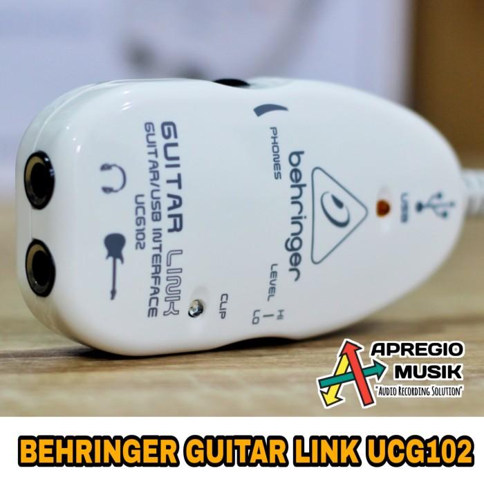 Jual Soundcard Guitar Gitar Link Original Behringer Ucg 102 Low Noise ...