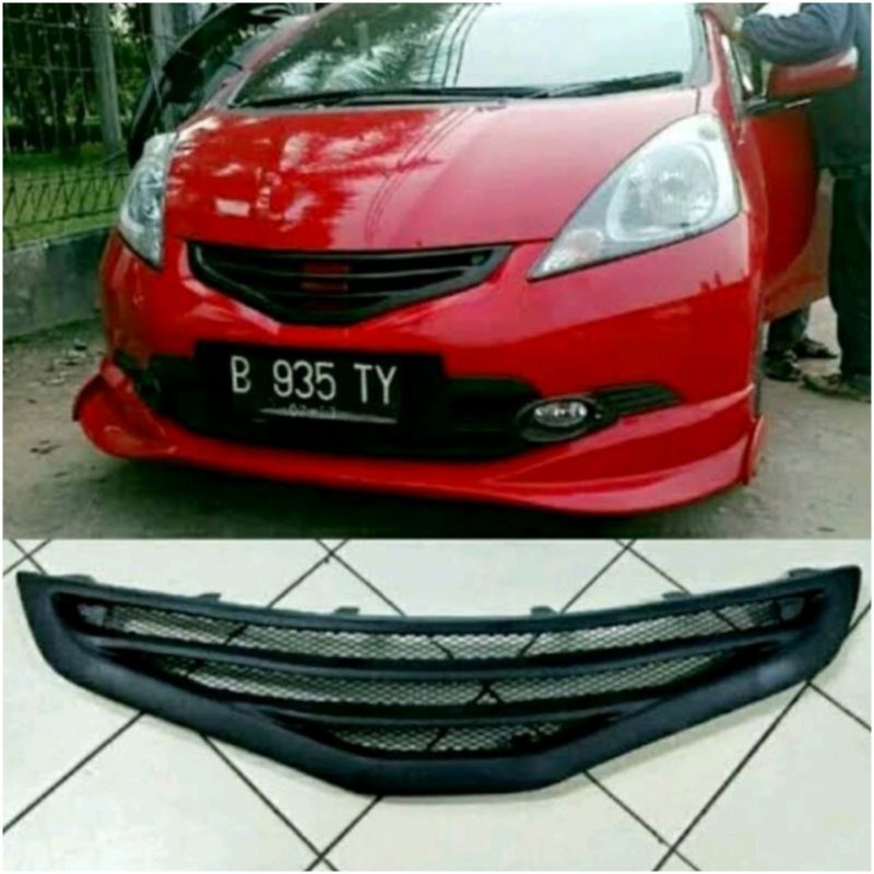Jual Grill Honda jazz RS/S 2008 2009 2010 model garis elegan Gril | Shopee Indonesia
