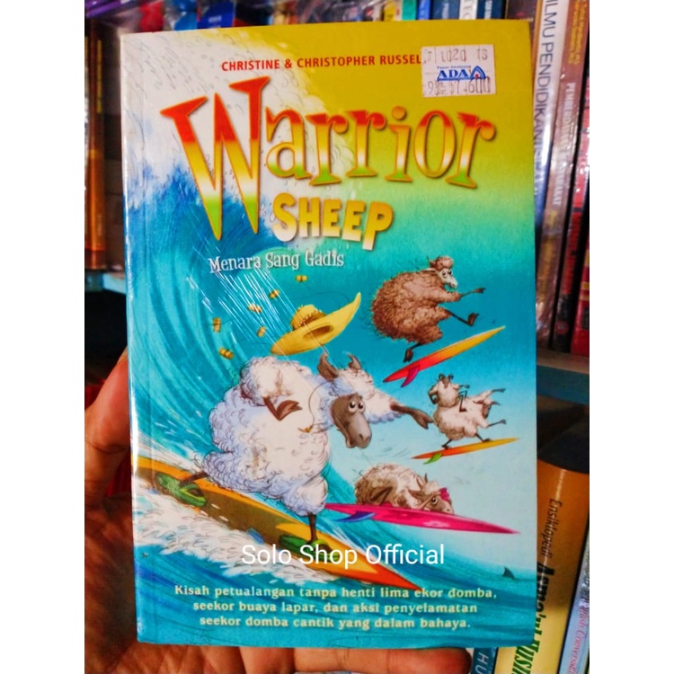 Jual Buku Novel Warrior Sheep Menara Sang Gadis Christine Christopher ...