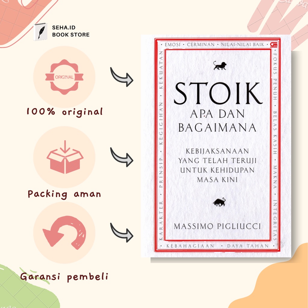Jual Buku Stoik: Apa dan Bagaimana - Massimo Pigliucci | Shopee Indonesia
