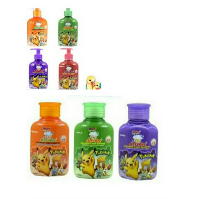 Jual Shampo kids dee dee pokemon all varian and all size 120ml dan ...