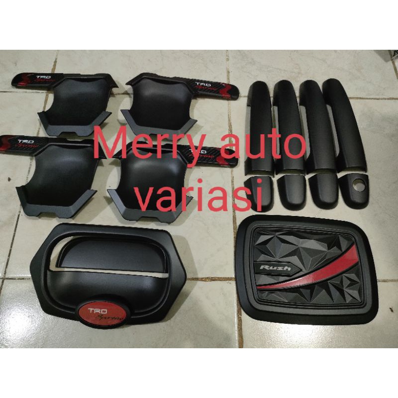 Jual paket cover auter handle tank cover rush lama | Shopee Indonesia
