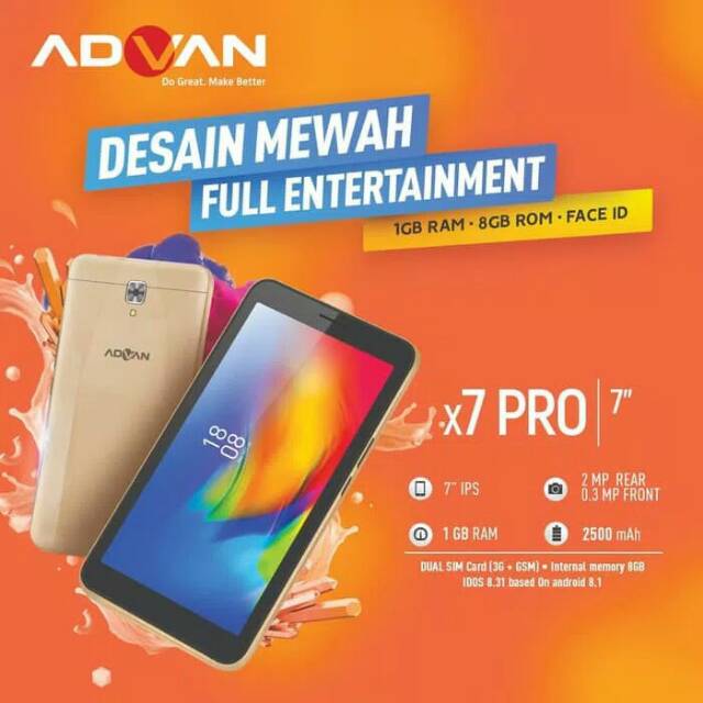 Jual ADVAN TABLET X7 PRO 2G/3G/3.5G | Shopee Indonesia