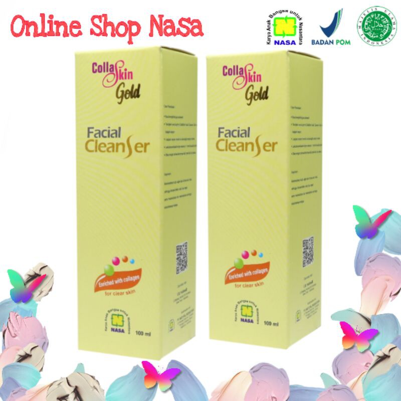 Jual SKINCARE GLOWING || COLLASKIN GOLD NASA ORIGINAL | Shopee Indonesia