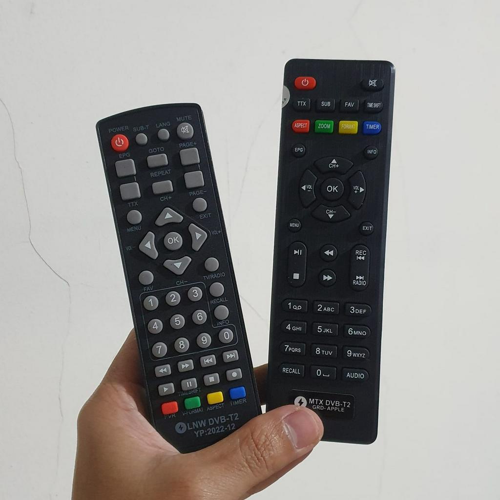 Jual REMOT STB REMOTE SET TOP BOX TV DIGITAL SETOPBOX LUBY MATRIX APPLE ...