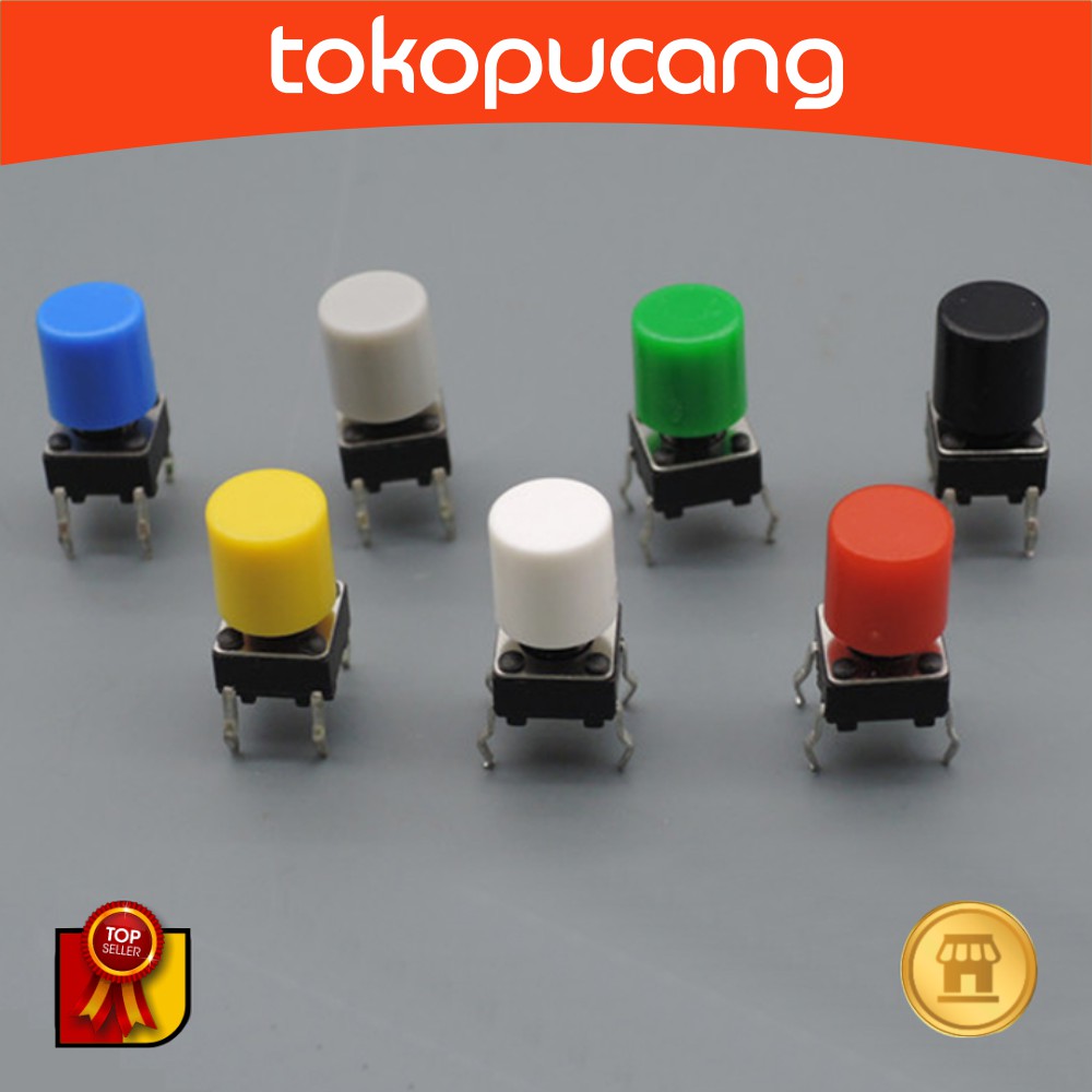 Jual Tactile CAP Tutup Switch push button | Shopee Indonesia