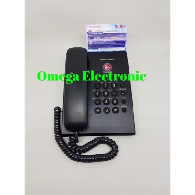 Jual Telephone Panasonic KX-TS505MX - Pesawat Telepon Rumah Kantor Single Line Analog | Shopee ...
