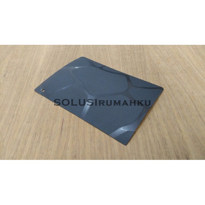 Jual Jual 1 Mtr Plastik Fiber Pagar Motif Batu Cokelat Plat Tutup ...