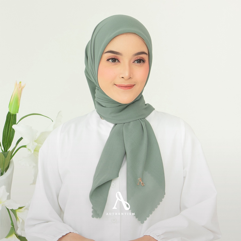 Jual AUTHENTISM ID Raline Basic Voal - Kerudung Segi Empat Polos Premium | Shopee Indonesia