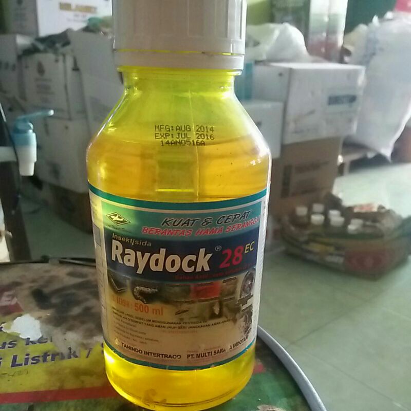 Jual JUAL RUGI RAYDOCK 28 EC ( BETA SILFUTRIN )KEMASAN LAMA 500ML ...