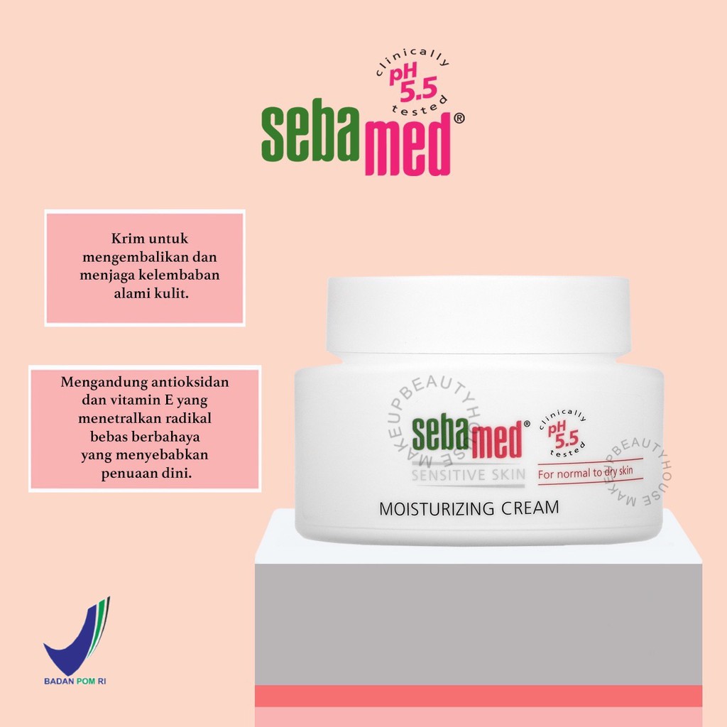 Jual SEBAMED Moisturizing Cream 75ml | Shopee Indonesia