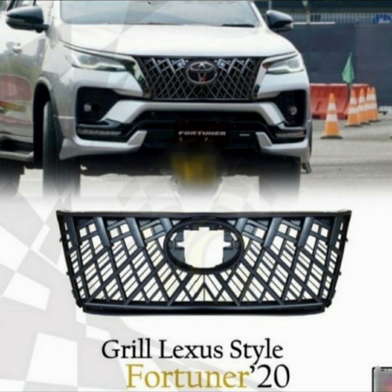 Jual grill fortuner 2020-2021 model lexus | Shopee Indonesia