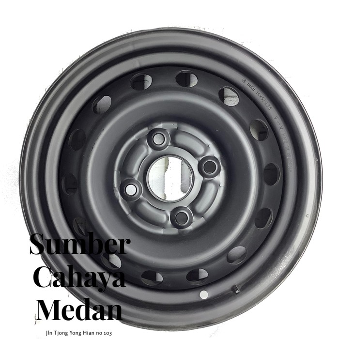 Jual Velg Toyota Kijang Capsule "14" merek. Inko (4 Hole) Hitam Dove ...