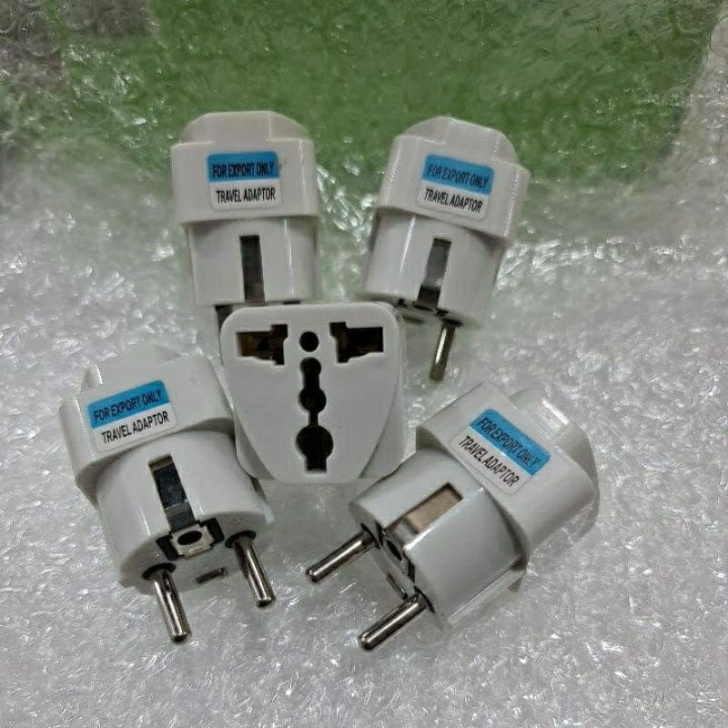 Jual STEKER TRAVEL 3 LUBANG KE 2 LUBANG STEKER COLOKAN LISTRIK ADAPTOR ...