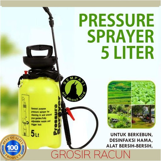 Jual Semprotan 5 liter Sprayer 5L Alat Semprot Desinfektan Hama Air ...