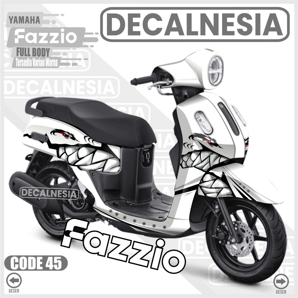 Jual Stiker Decal Fazzio New Full Body Sticker Motor 2022 Yamaha ...