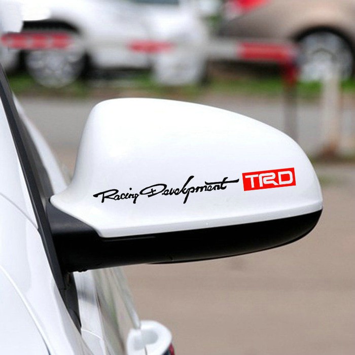 Jual Sticker TRD Racing Development Toyota Japan Car | Shopee Indonesia