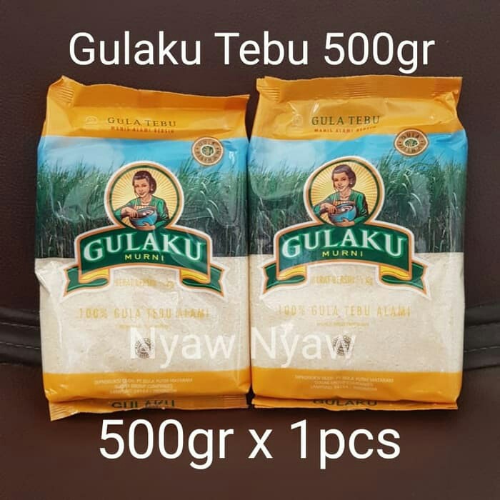 Jual Gulaku kuning 1/2 kg (gula pasir kemasan 500 gr) | Shopee Indonesia