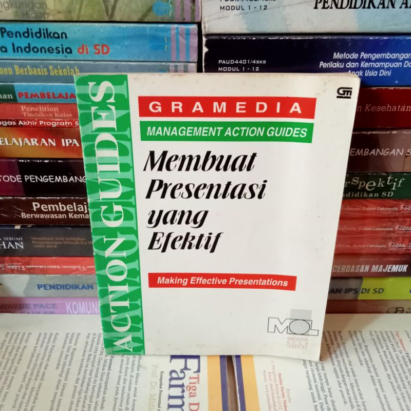Jual MANAGEMENT ACTION GUIDES MEMBUAT PRESENTASI YANG EFEKTIF | Shopee Indonesia