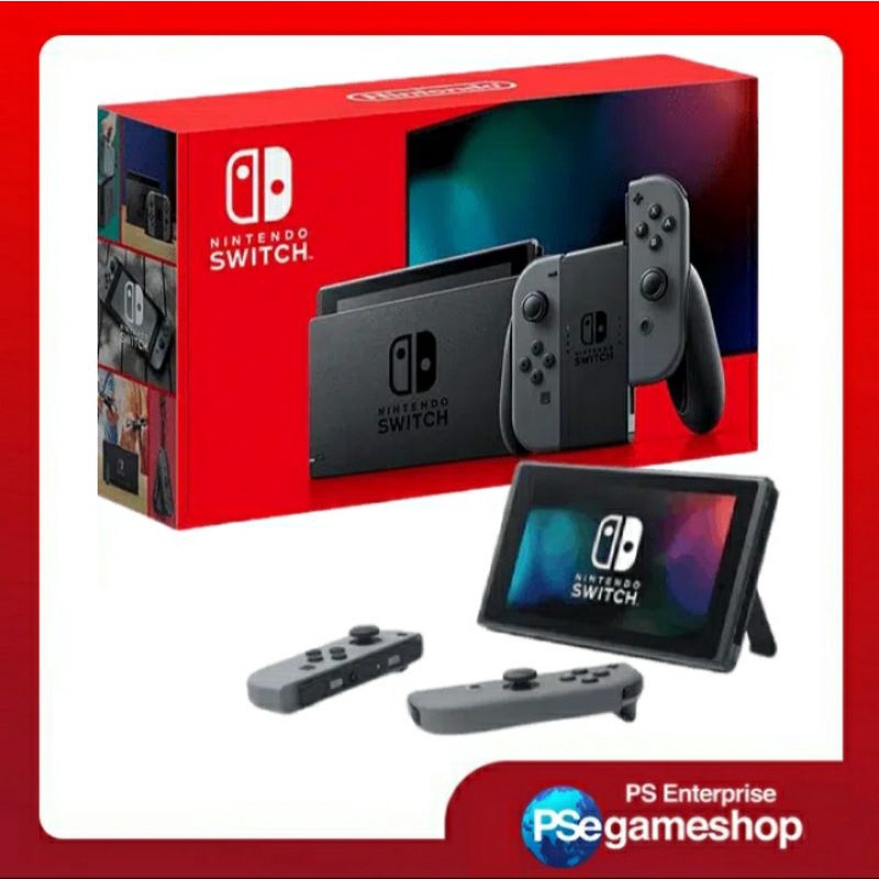 Jual Nintendo Switch Grey New Version | Shopee Indonesia