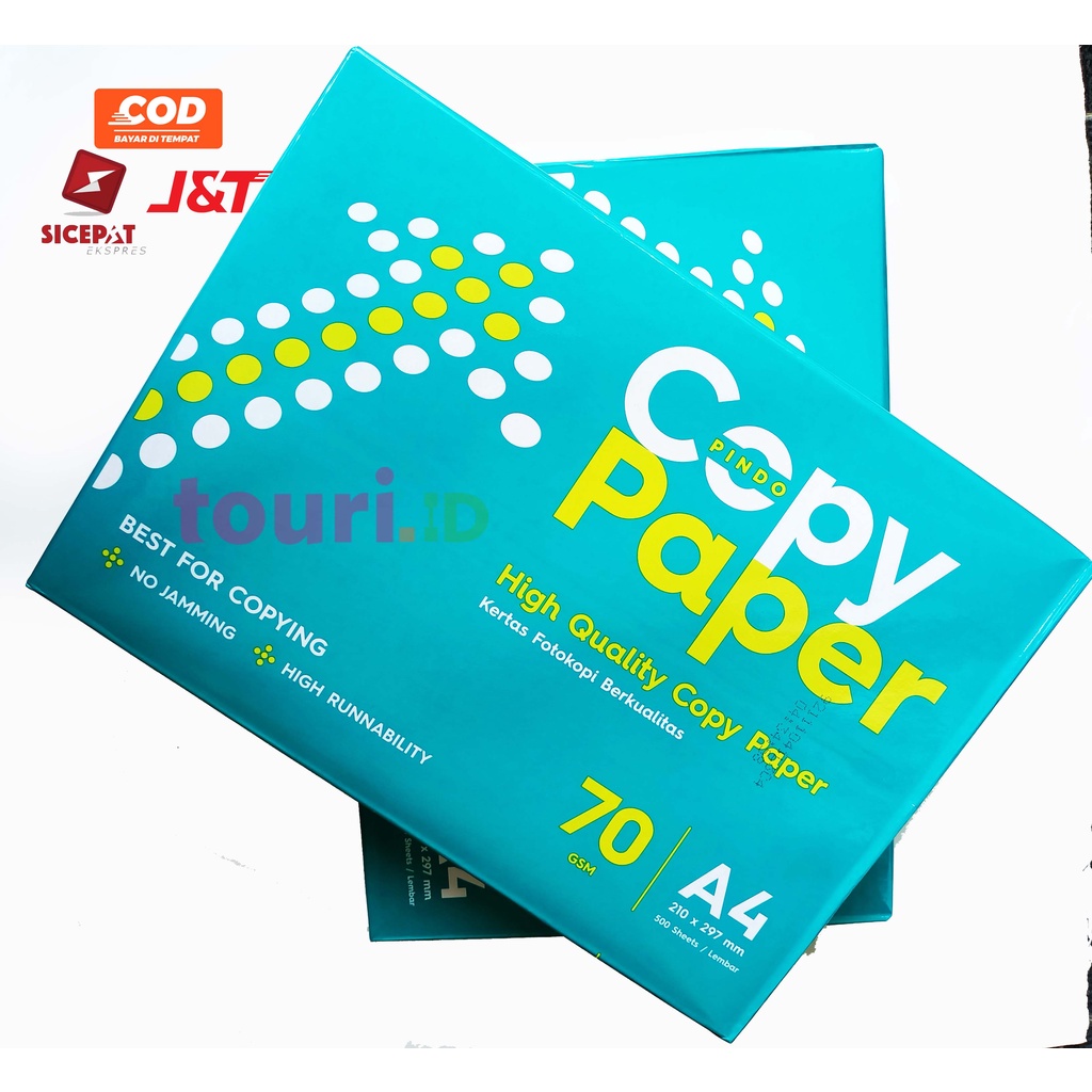 Jual [1 Rim] Kertas Hvs F4 A4 70 Gsm Copy Paper A4 F4 70 Gsm Shopee