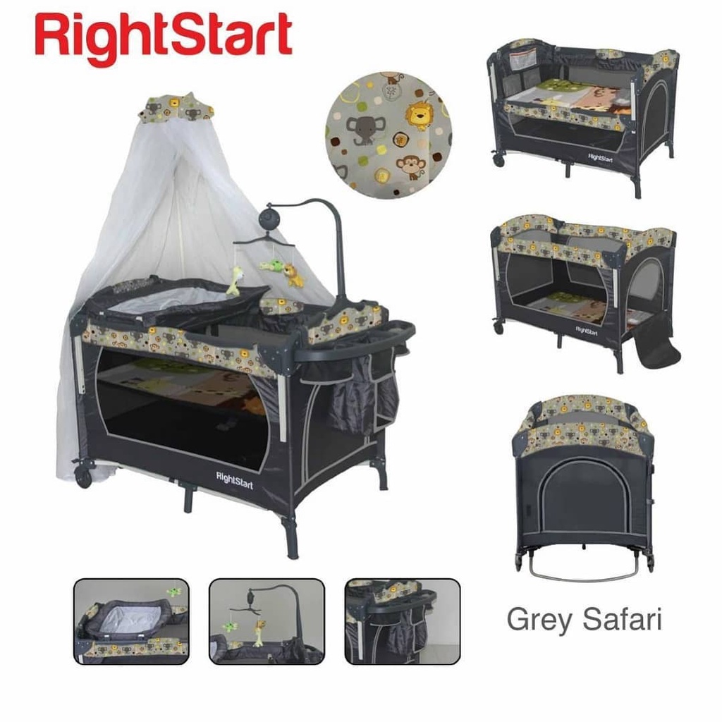 Jual Right Start Baby Box 2in1 Playard PY888 Boks Bayi | Shopee Indonesia