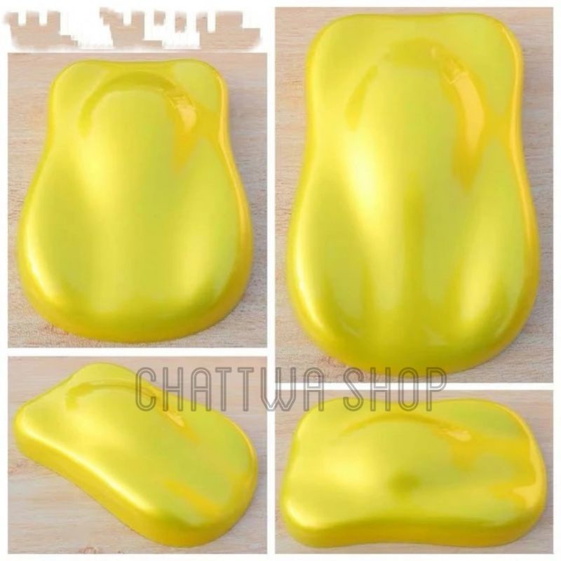 Jual Cat Castem kuning Metallic Cat Motor Mobil Warna Warna Terang 1 ...