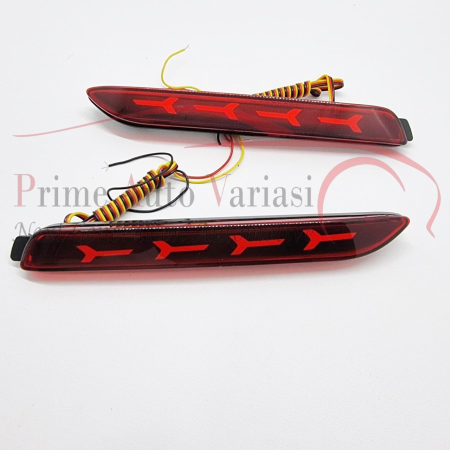 Jual LAMPU REFLEKTOR BUMPER BELAKANG INNOVA OLD 2008 - 2015 MODEL PANAH ...