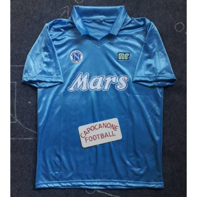 Jual JERSEY RETRO NAPOLI MARS 1988 1989 1987 88 89 87 90 1990 MARADONA ...