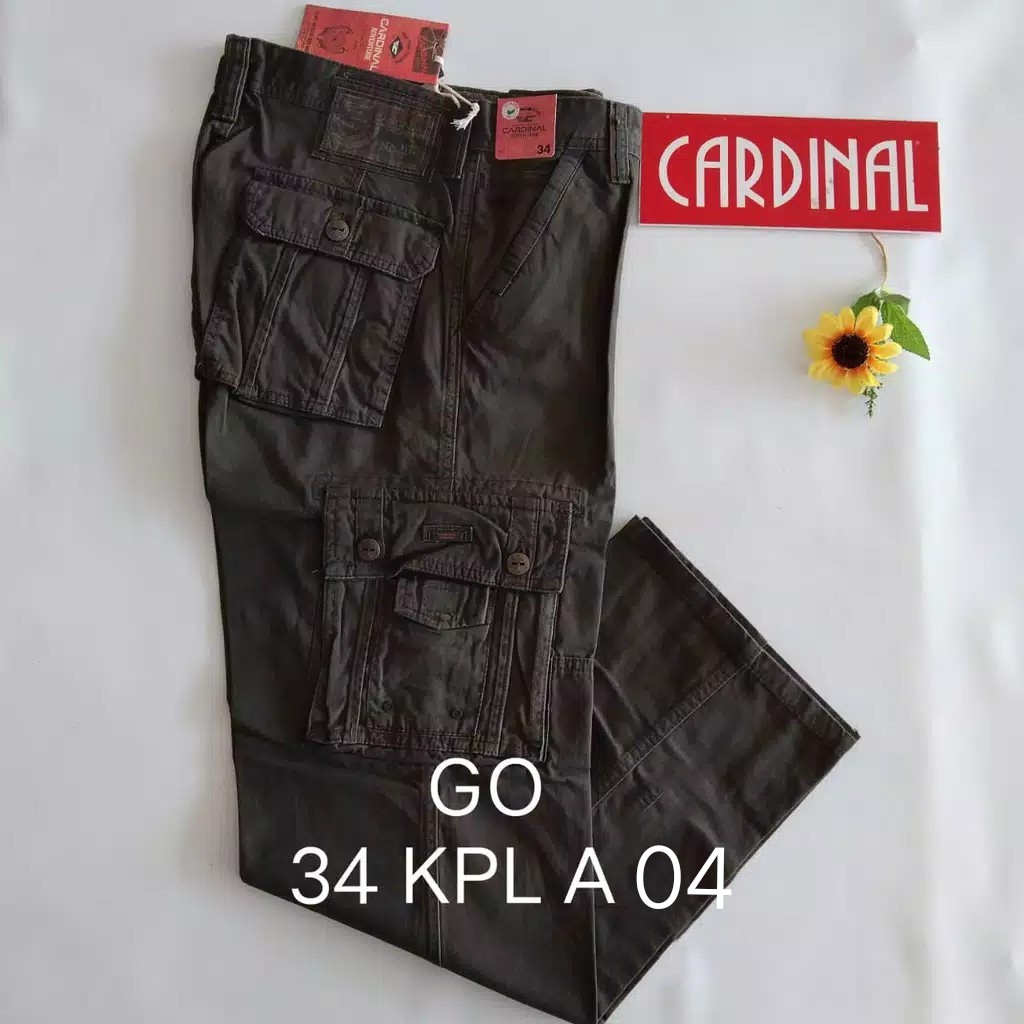 Jual gof 34-KPL 1 CELANA KEMPOL PANJANG Pria Celana Cargo Panjang Cowok Dewasa | Shopee Indonesia