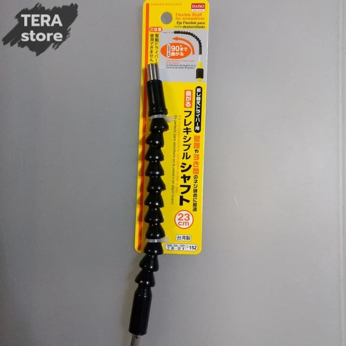 Jual DAISO flexible shaft for screwdriver batang fleksibel untuk obeng ...