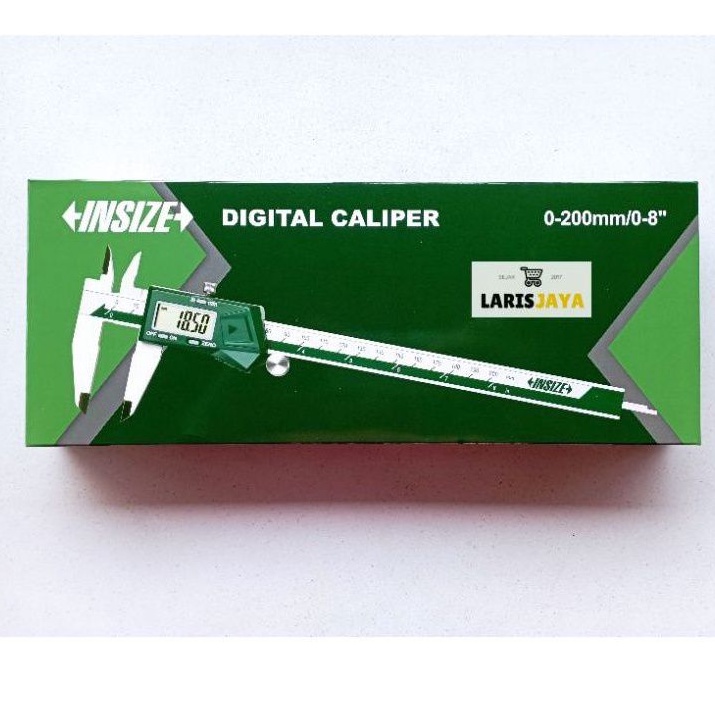 Jual INSIZE DIGITAL CALIPER / SIGMAT DIGITAL 8" (0-200MM) | Shopee ...