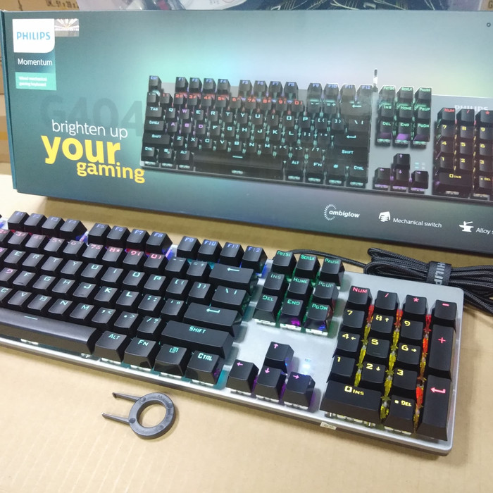 Jual KEYBOARD GAMING PHILIPS SPK8404 | Shopee Indonesia