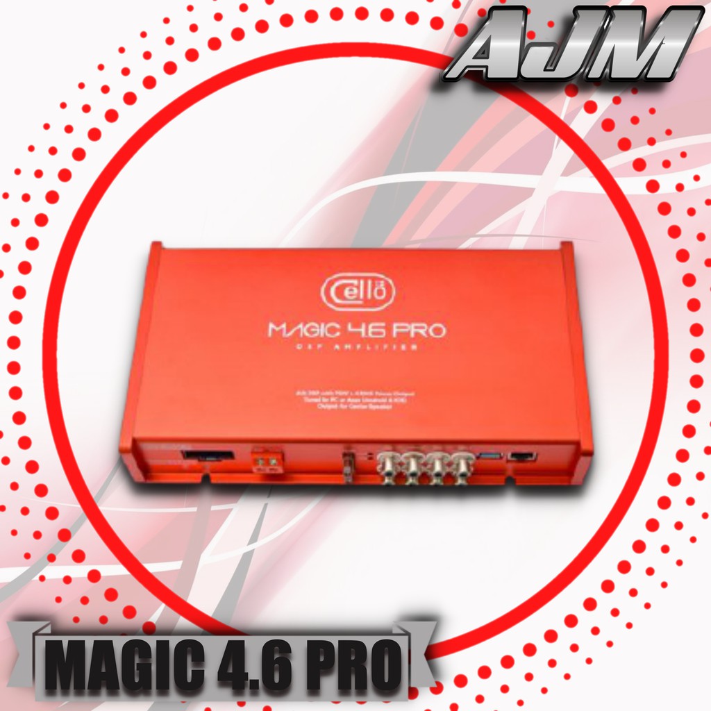 Jual DSP CELLO MAGIC 4.6 PRO ( with Amplifier ) | Shopee Indonesia
