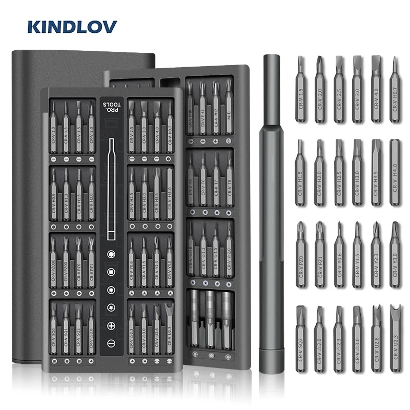 Jual Pre Order KINDLOV 63/25 In 1 Precision Screwdriver Set Magnetic Torx Slotted Hex ...