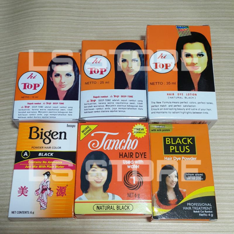 Jual SEMIR RAMBUT HI TOP HITOP / BIGEN / TANCHO BUBUK NO 1 / BLACK PLUS ...