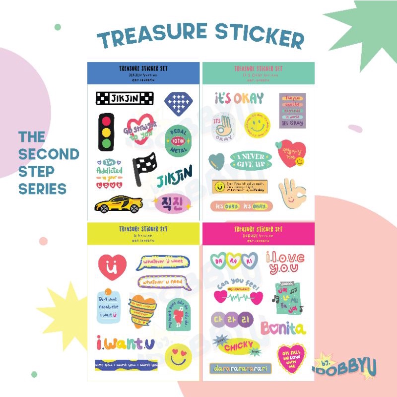 Jual Treasure Sticker - The Second Step Series | Shopee Indonesia