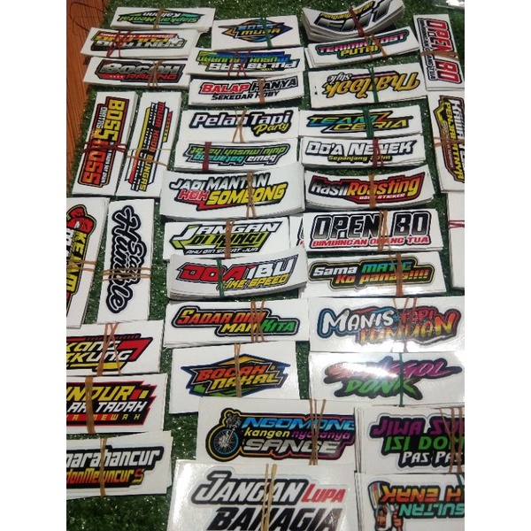 Jual Sticker kata-kata | Shopee Indonesia
