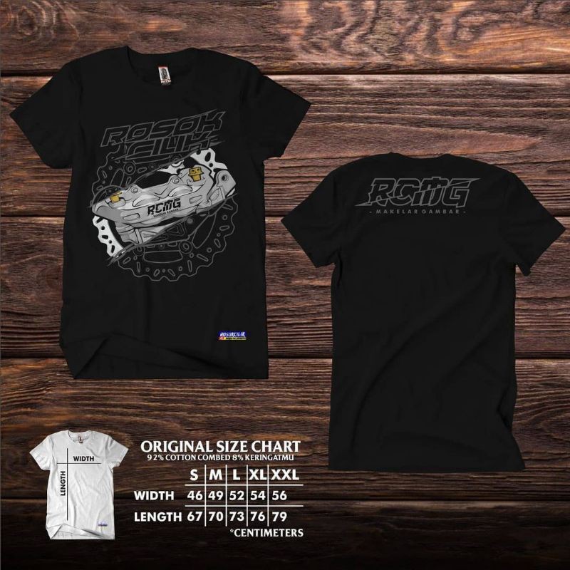 Jual Kaos Rosok Cilik Original Gambar Kaliper | Shopee Indonesia