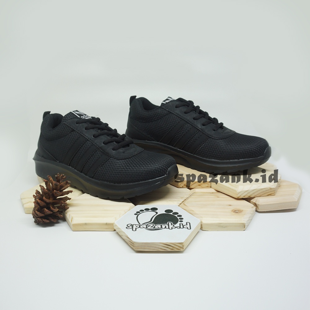Jual SEPATU SEKOLAH HITAM POLOS QUESTAR/Sepatu kerja/ Sepatu Hitam ...