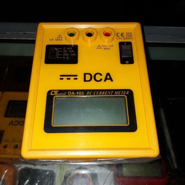 Jual LUTRON DA-103 DC Ampere Bench Meter | Shopee Indonesia