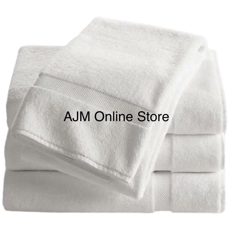 Jual handuk putih mutia uk 50 x 100 cm | Shopee Indonesia