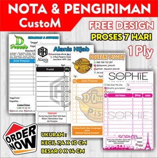Jual Nota Custom Terlengkap & Harga Terbaru Mei 2024 | Shopee Indonesia